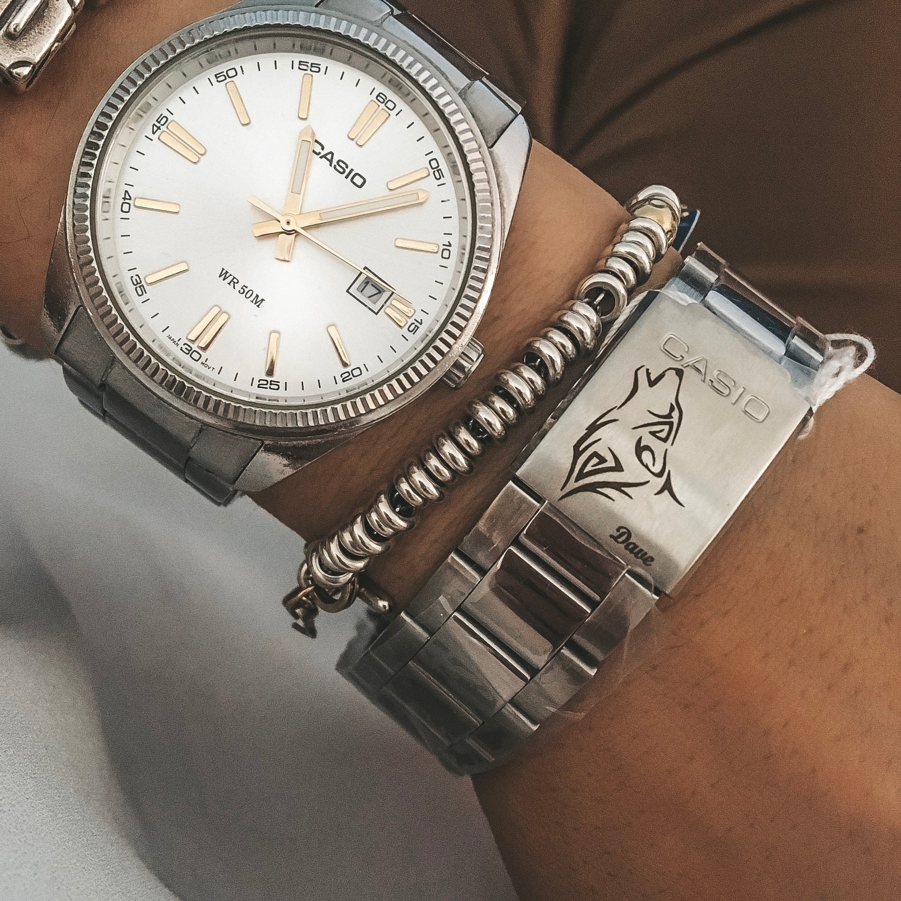 Casio SPECIAL Bianco/Gold